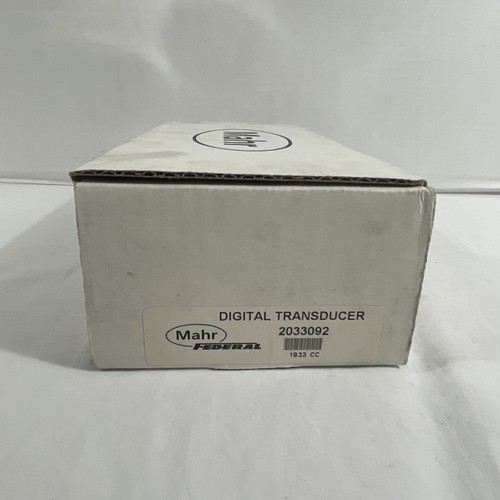 Mahr Digital Transducer 2033092 for sale online | eBay