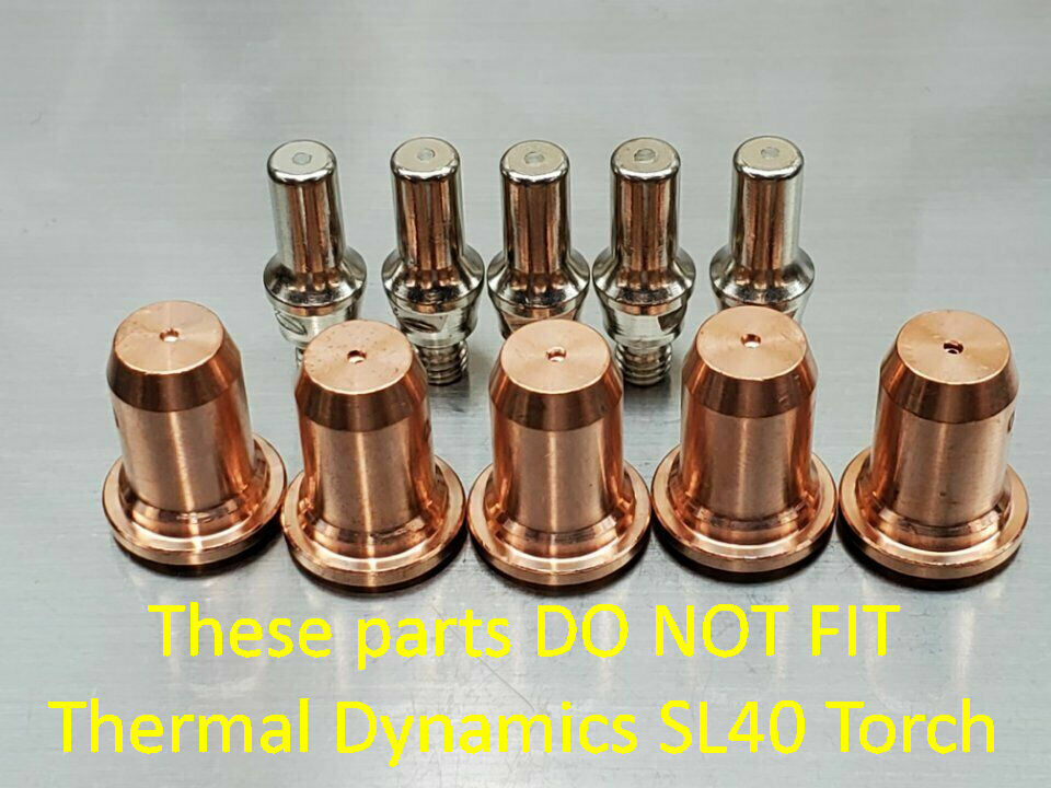 7-0040 SL40 Replacement Torch 9-0097 Fits Thermal Dynamics Cutmaster 40 ...