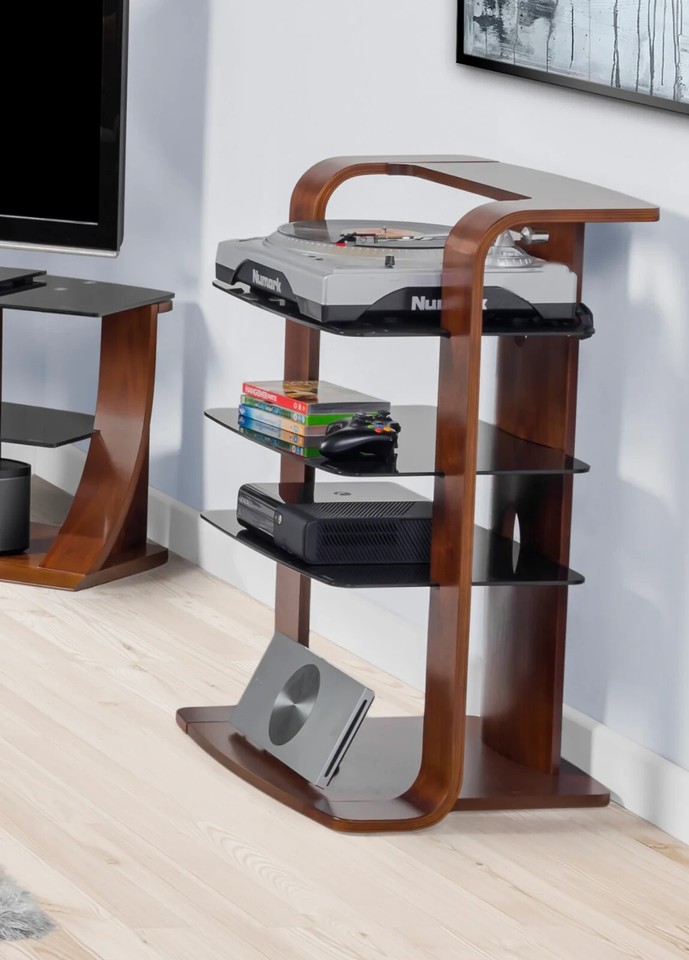 JF204 Florence Entertainment Unit / Hi-Fi Stand in Walnut by Jual | eBay UK