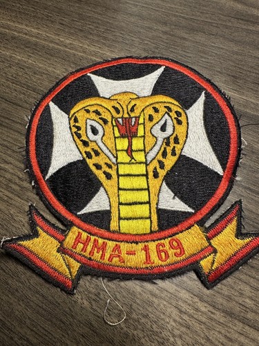 Vintage US Marines HMA-169 Helicopter Attack Squadron Patch | eBay