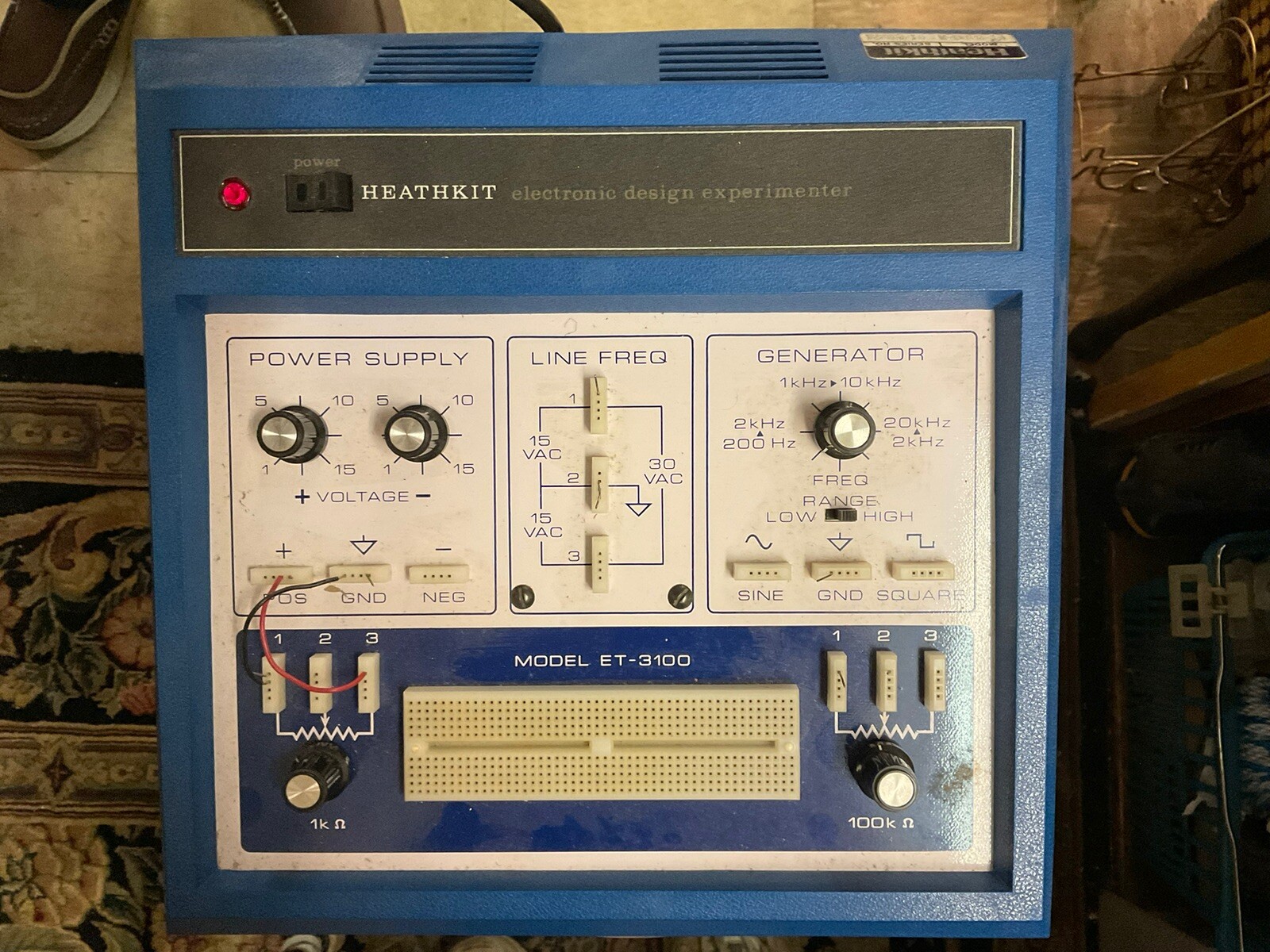 Vintage Heathkit Electronic Design Experimenter ET-3100 w/ Manuals ...