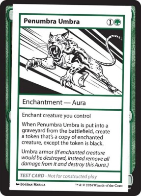 Penumbra Umbra Playtest Card #342 | MB2 Mystery Booster 2 | MTG | eBay