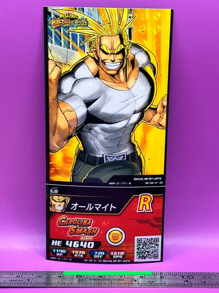 Toshinori Yagi / All Might HBR-0-171-R My Hero Academia MHA Sticker ...