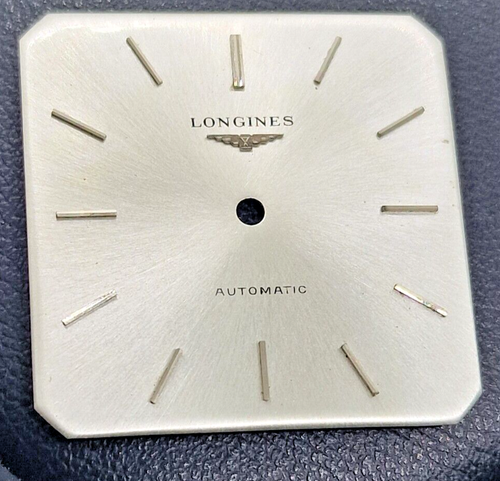 Longines 340 345 350 Cadran Singer Original Vintage 28,2x28,2 Argent | eBay