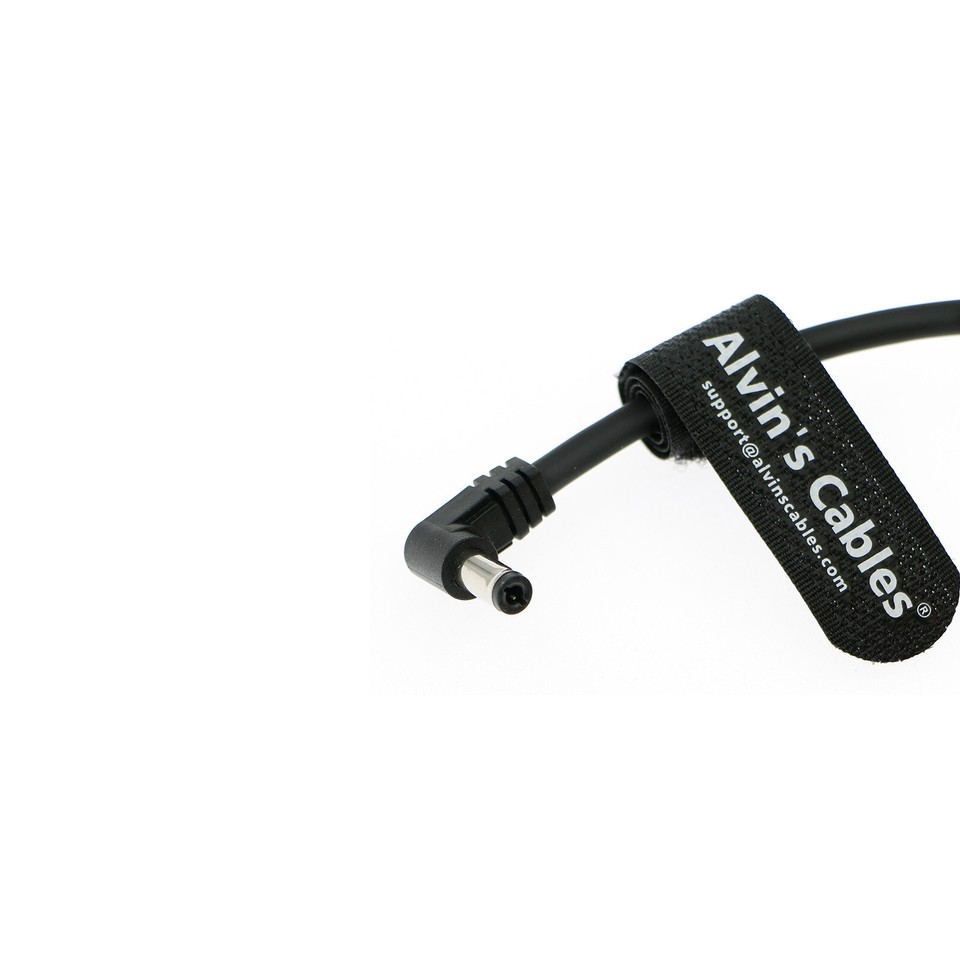 Right Angle DC to Locking DC Power Cable for SmallHD 702 Atomos Ninja V ...