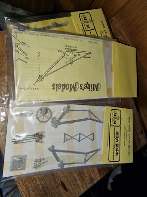 Mikes Models 4mm MISCELLANEOUS Series White Metal Lineside Kit OO Gauge ...