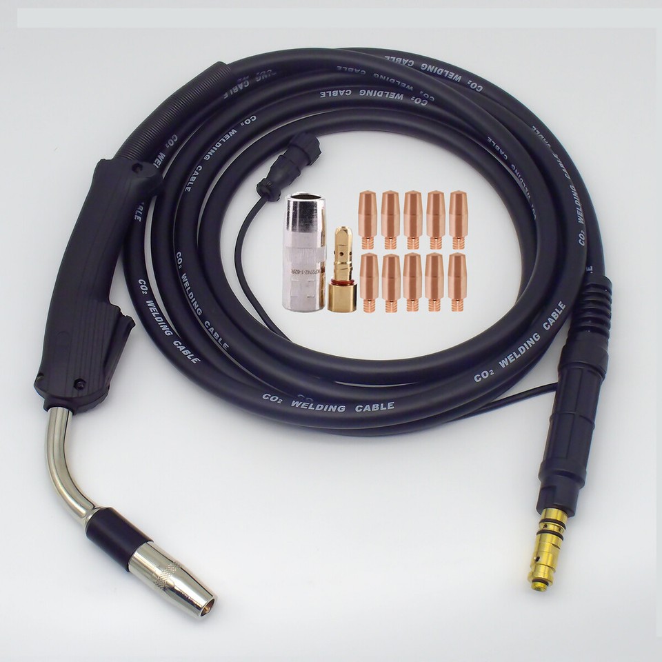 250A Mig Welding Gun 15ft fits Lincoln Electric POWER MIG 216 & MIG ...