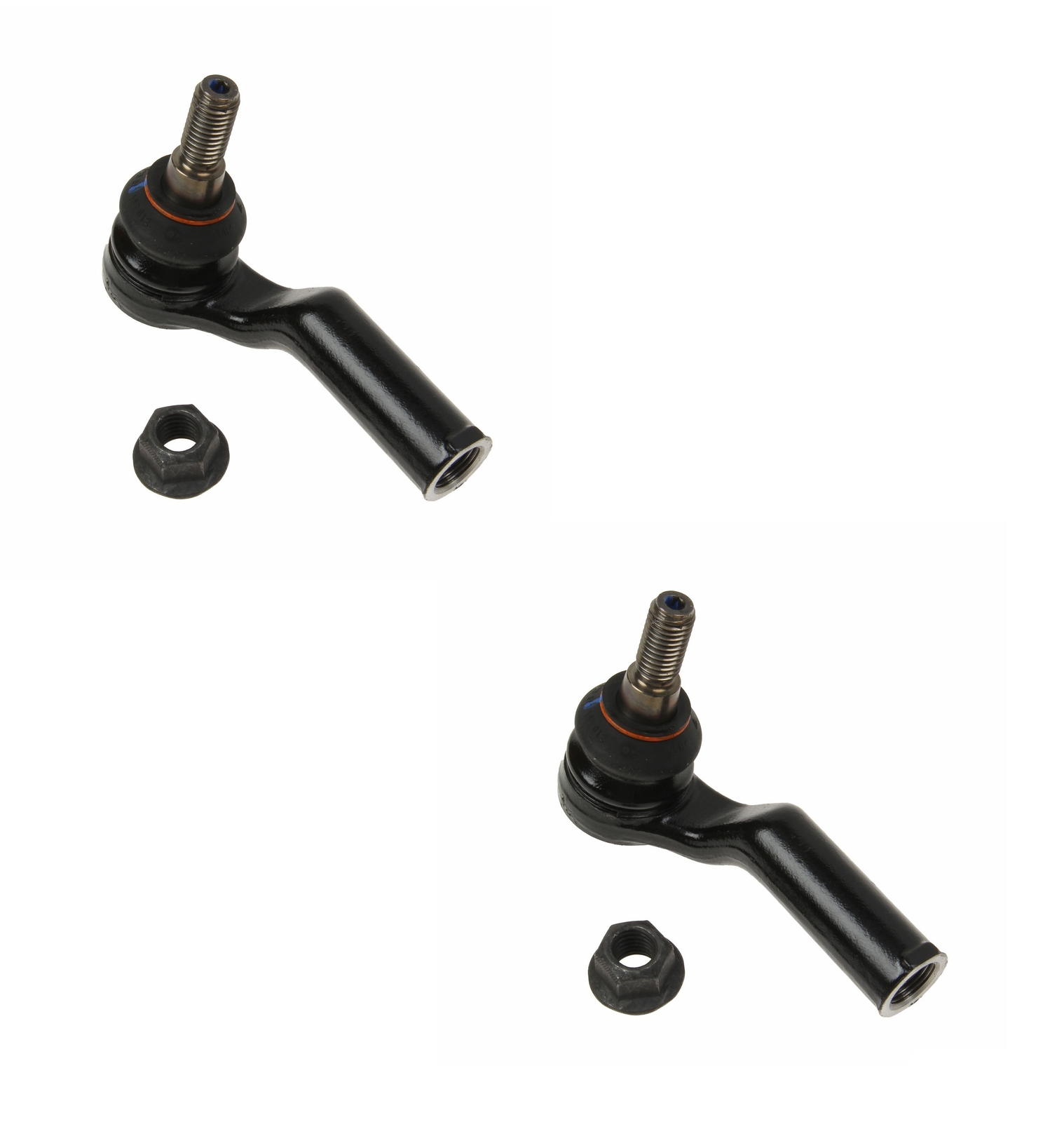 For Land Rover LR2 Volvo V70 XC60 Pair Set of 2 Outer Steering Tie Rod ...