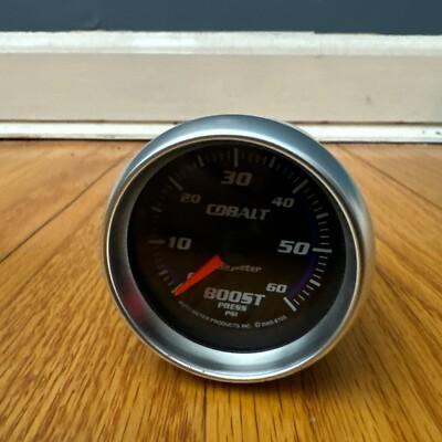 Auto Meter 6105 Cobalt 2 1/16" Mechanical Boost Gauge 0-60 PSI | eBay
