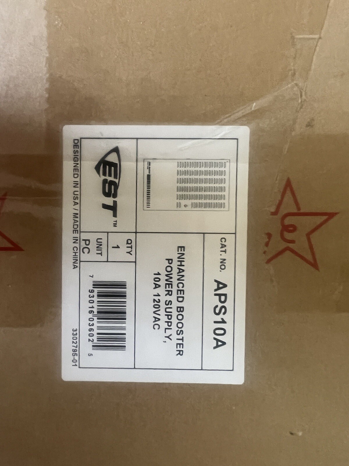 Edwards EST APS10A 10 Amp Auxiliary Fire Alarm Power Supply for sale ...