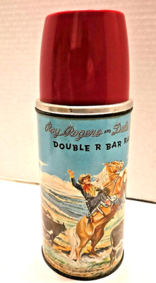 1954 Roy Rogers Double R Bar Ranch Thermos | eBay