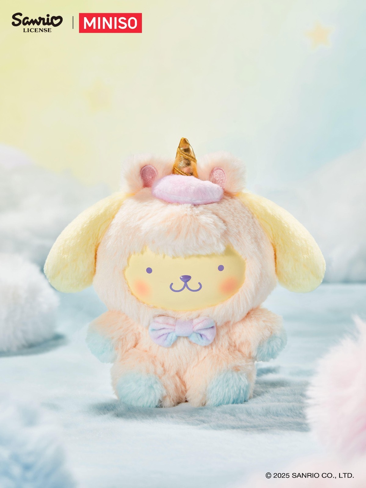 MINISO Sanrio Characters Dreamy Unicorn Vinyl Plush Pendant Blind Box ...