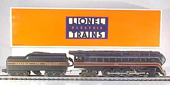 Lionel 6-18040 O Scale N&W 4-8-4 J Class Steam Locomotive & Tender ...