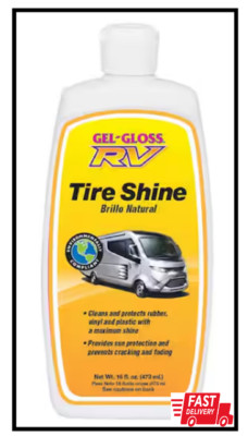 Gel Gloss RV Tire Shine 16 oz. - Long-Lasting Shine for Your RV Tires ...