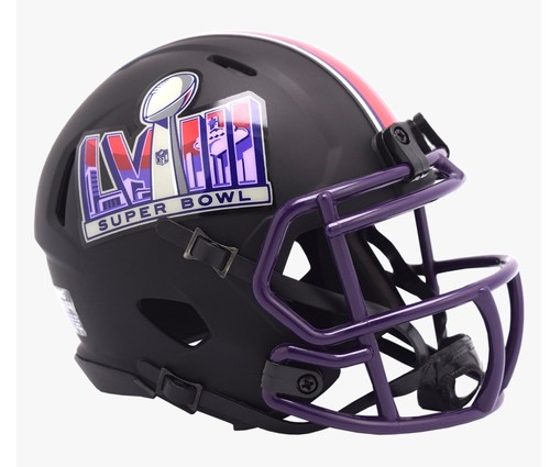 Super Bowl 58 Mini Helmet Riddell Super Bowl LVIII USHER Mini Helmet ...