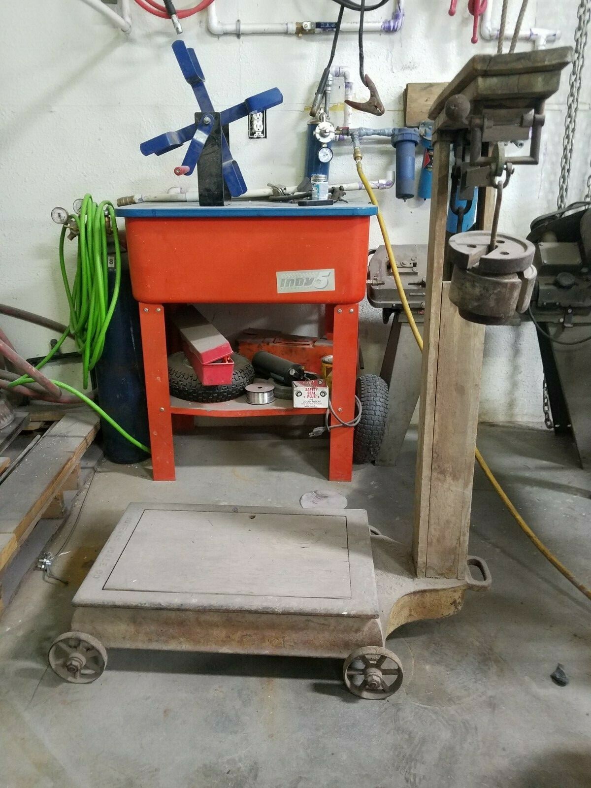 Antique Floor Scale by Buffalo Scale Co | eBay