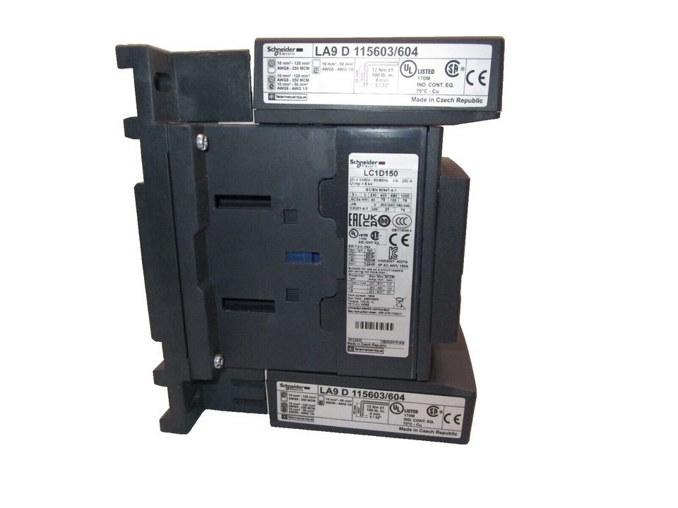 LC1D150F7 Genuine Original SCHNEIDER Contactor FAST SHIPPING | eBay