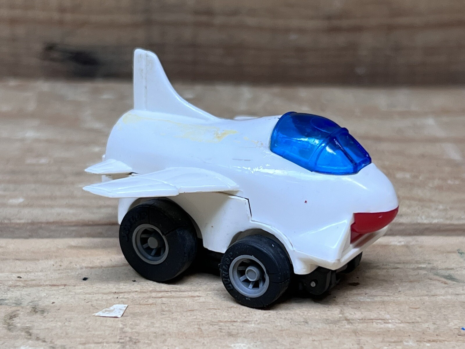 Takara Penny Racer Plane Jet Foxy Fighter Wheelie Flip Airplane ...