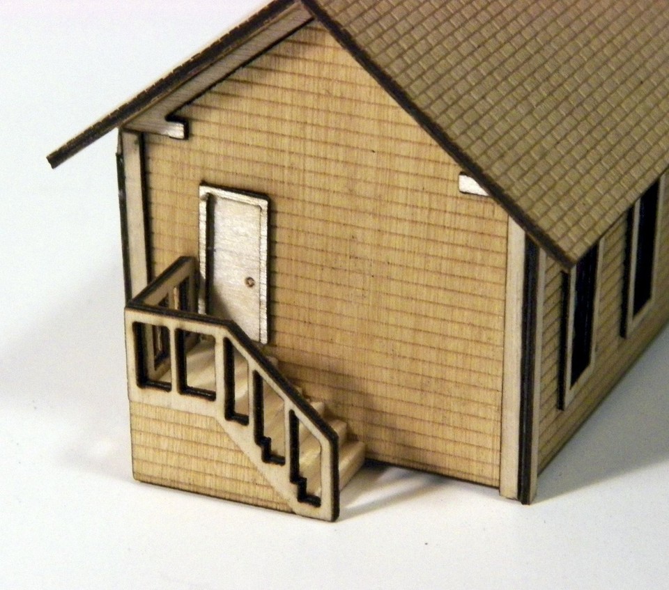 N Scale Country Church Kit | eBay