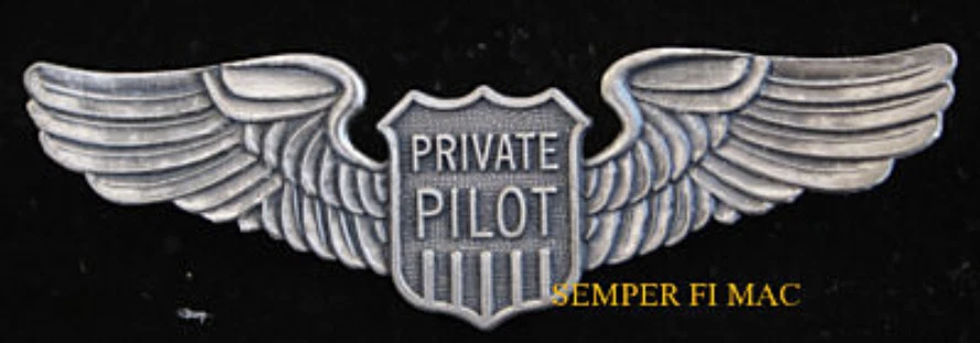 Private Pilot Wings