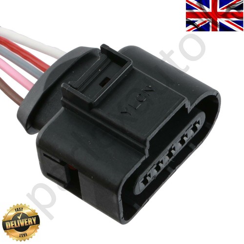 1J0973705 Mass Airflow Sensor Connector For VW Golf Jetta Passat Polo ...