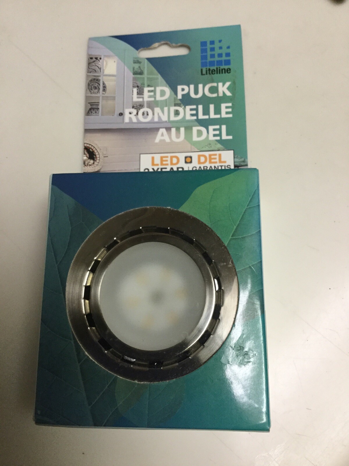 Liteline Matt Nickel LED Puck Light - BRAND NEW 771250922083| eBay