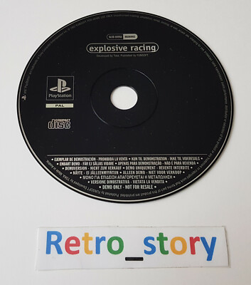 Sony Playstation PS1 - Explosive Racing - Demo - PAL | eBay