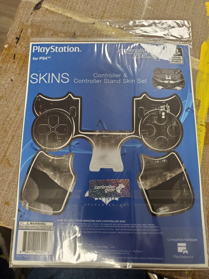 Official Batman Arkham Knight Controller Gear Skins for PS4 PlayStation ...