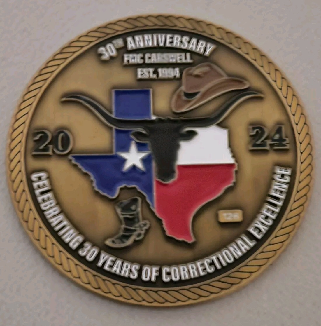 Federal Bureau of Prisons FMC Carswell, TX, 30 YR Anniversary Challenge ...