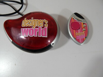 Hasbro Designer's World (2006) Game System w/ Remote Plug Play *Tested ...