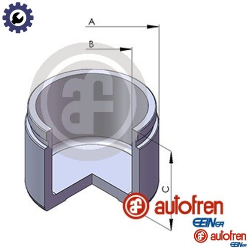 PISTON BRAKE CALIPER D025303 FOR IVECO DAILY/II/Dump/Truck/Van MERCEDES ...