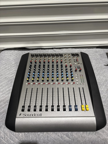 Soundcraft 8 Channel Analogue Audio Mixer Model: Spirit E8 | eBay Australia