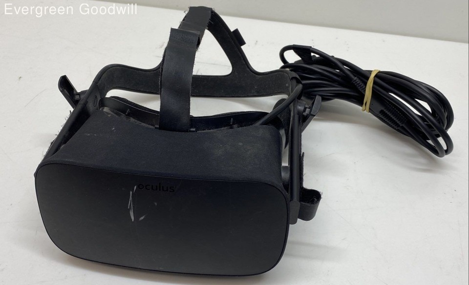 Oculus Rift - VR Headset W/ Spare Foam Cover & Left Controller | eBay