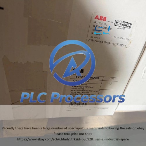 Brand new ABB OS630D03P 1SCA022825R2830 Switch Disconnector OS630D03P ...
