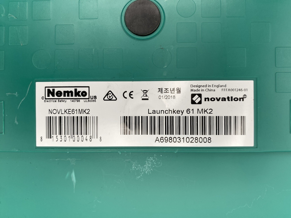 NOVATION NEMKO LAUNCHKEY 61 MK2 | eBay