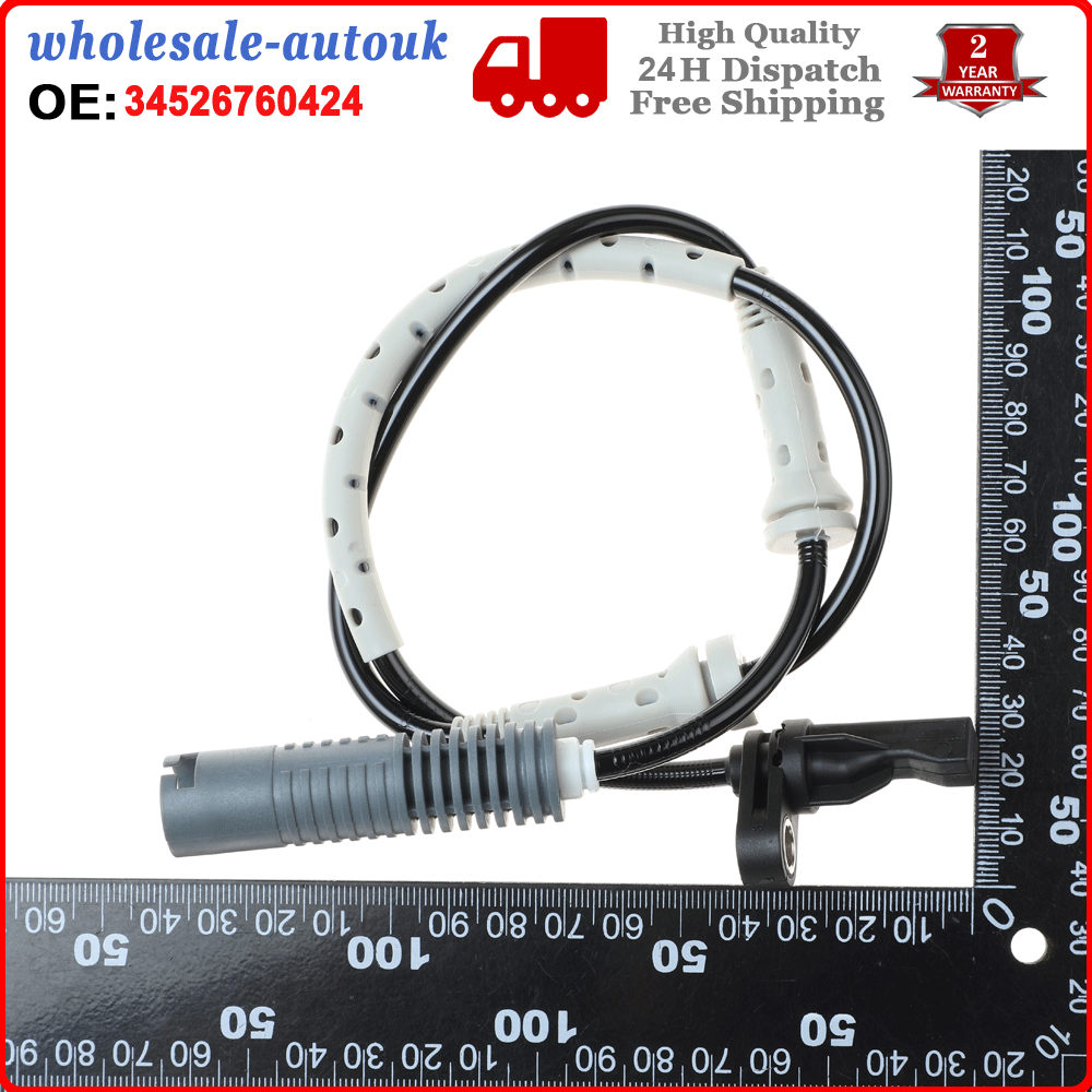 34526760424 Front Left/Right ABS Sensor For BMW E81 E87 E88 E82 E90 E91 ...