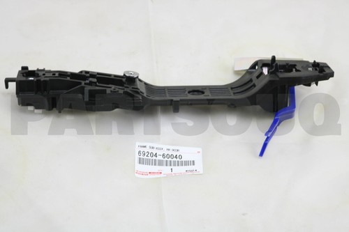 6920460040 Genuine Toyota FRAME SUB-ASSY, REAR DOOR OUTSIDE HANDLE, LH ...