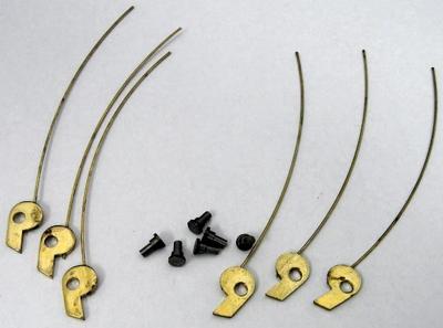 Antique Clock Ratchet Click Spring Part Pack of 6 Pieces NEW With ...