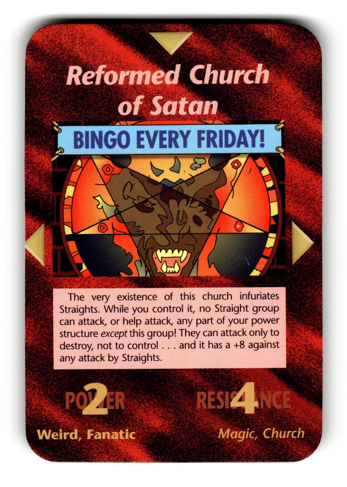 Reformed Church of Satan Card Unlimited INWO Illuminati New World Order ...