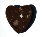 Flowering Blue Ridge Jade Chocolate Heart Hand Carved Ridge North ...