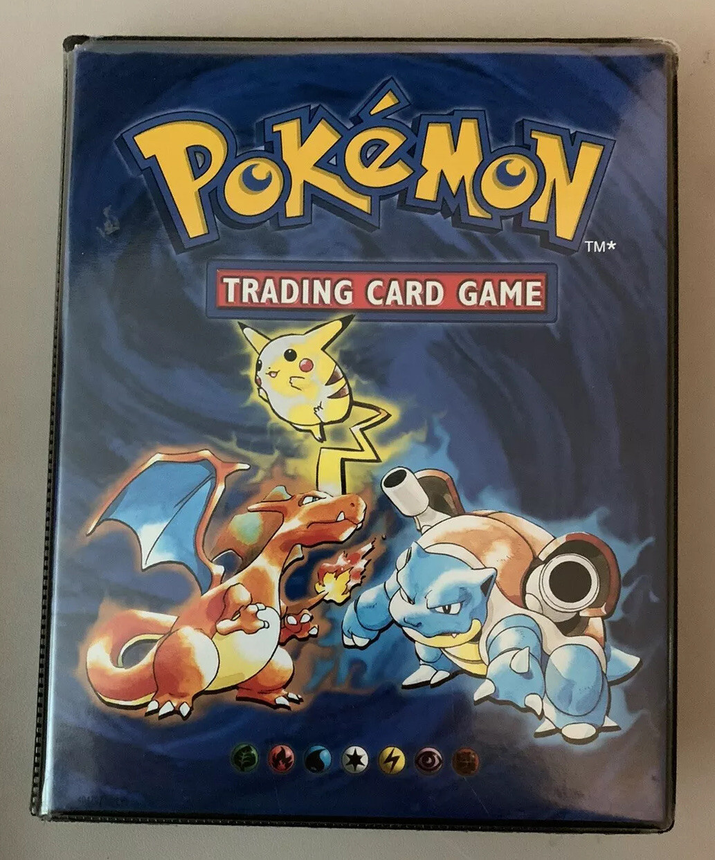 1999 Pokemon Base Set COMPLETE 102/102 w/ CHARIZARD - with OG Binder ...