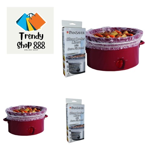 12 Pack Disposable Slow Cooker Liners Crockpot Liners Small Quart ...