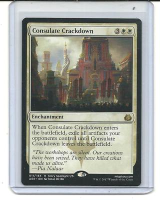 Consulate Crackdown - Aether Revolt - Magic the Gathering | eBay
