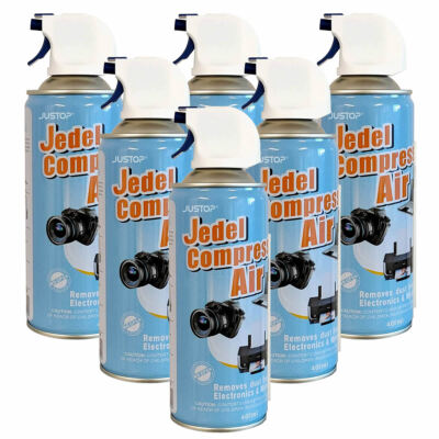 400ML COMPRESSED AIR CAN SPRAY DUSTER MULTI PURPOSE CLEANER LAPTOP ...