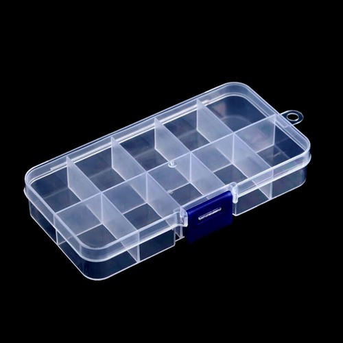 1PCS Clear Natural French False Acrylic Nail Art Display Nail Storage ...