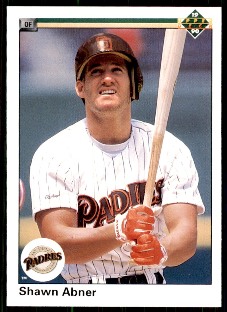 1990 Upper Deck Shawn Abner Baseball Cards #301 | eBay
