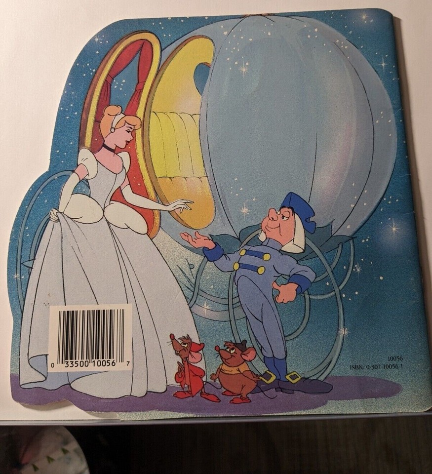 Walt Disney's Cinderella A Golden Super Shape Book | eBay