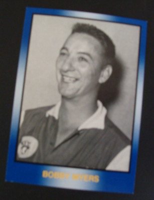 BOBBY MYERS 7/29/51 thru 9/2/57 Card #262 1991 TG RACING,Masters of ...