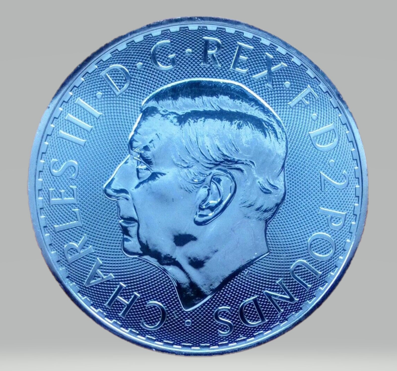 2023 Silver 1 Oz .999 Gilded Britannia Coin New King Charles III ...