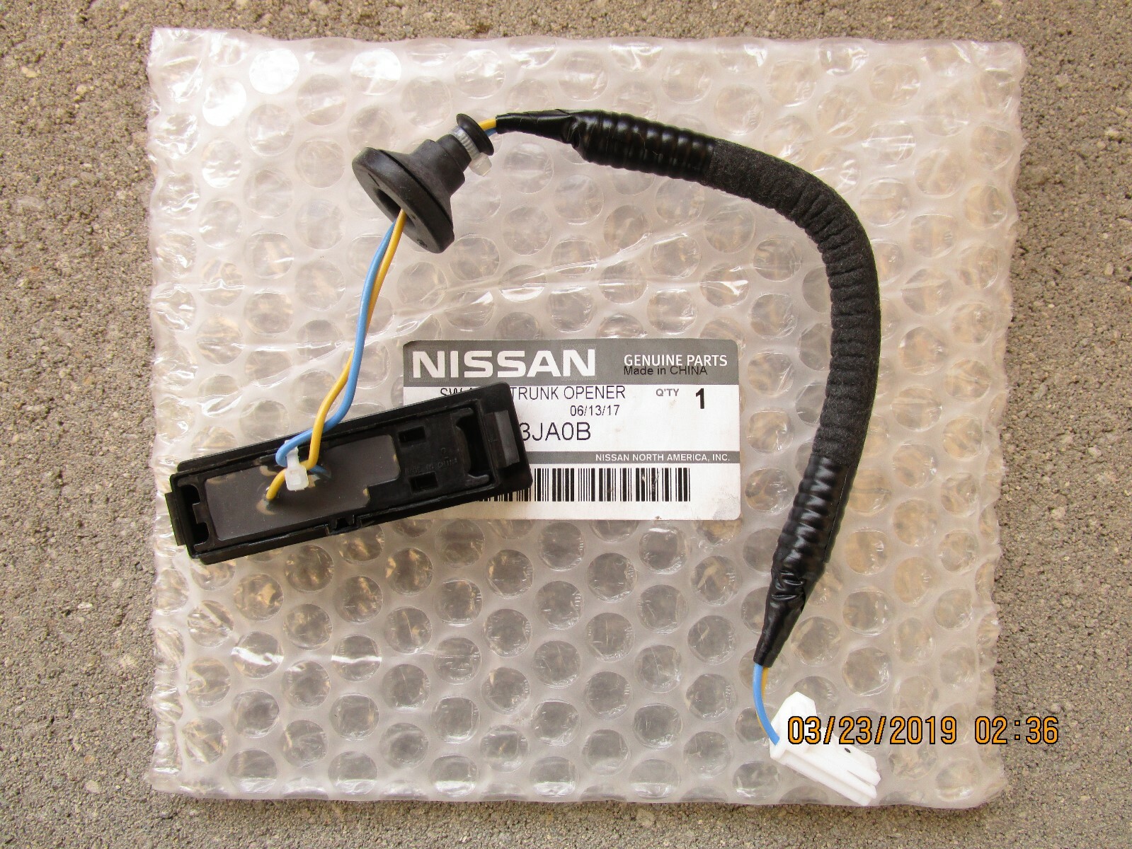 FITS: 13 - 19 NISSAN PATHFINDER S TRUNK OPENER TAILGATE RELEASE SWITCH ...